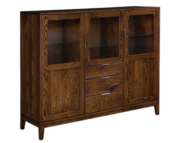 Amish Solid Hardwood Urbana High Buffet *On Display* – HomePlex ...